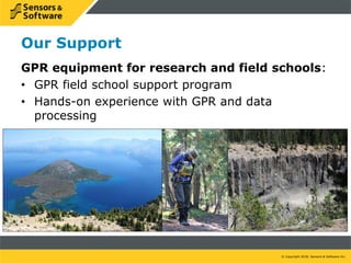 Noggin & pulseEKKO Ground Penetrating Radar for Research & Teaching | PPTX | Technology & Computing