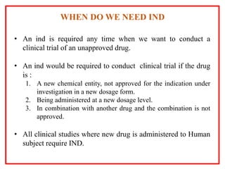 investigational new drug application | PPT