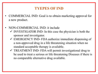 investigational new drug application | PPT