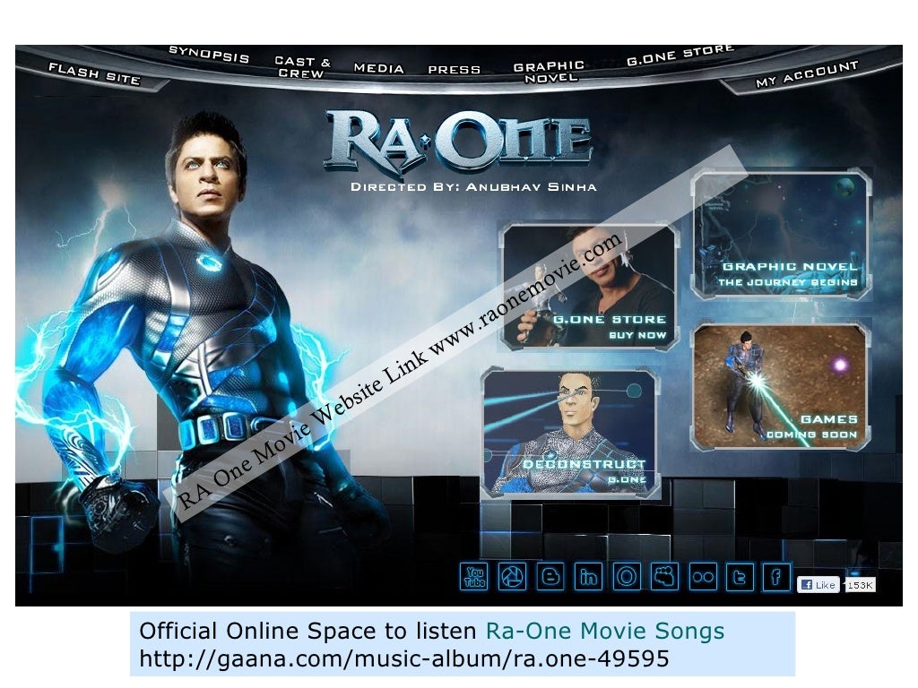 Listen Ra One Movie Songs for free on Gaana.com