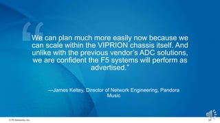 F5 Application Services Reference Architecture (Audio) | PPTX | Internet | Computing