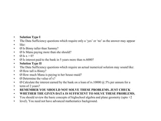 Ra01 data sufficiency | PPTX