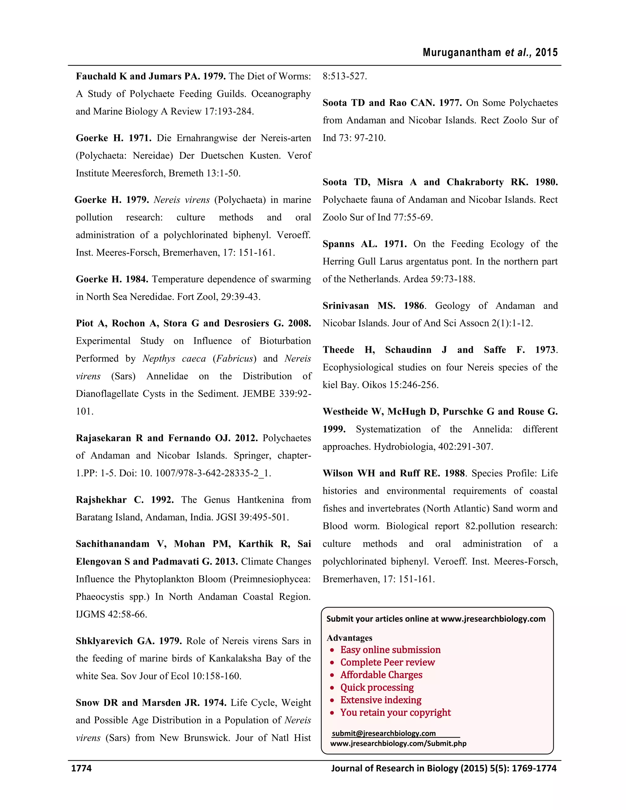 First report of Nereis (Neanthes) virens (Sars) an epitoky polychaete worm from Middle Strait ...