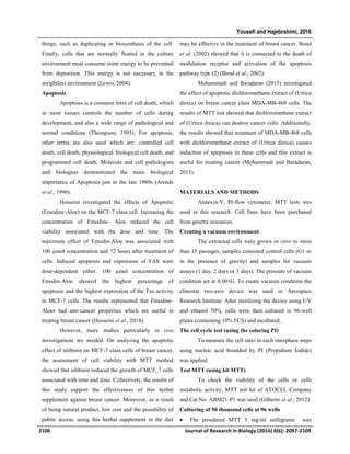 The effect of microgravity on cell death, cell growth and cell cycle on ...