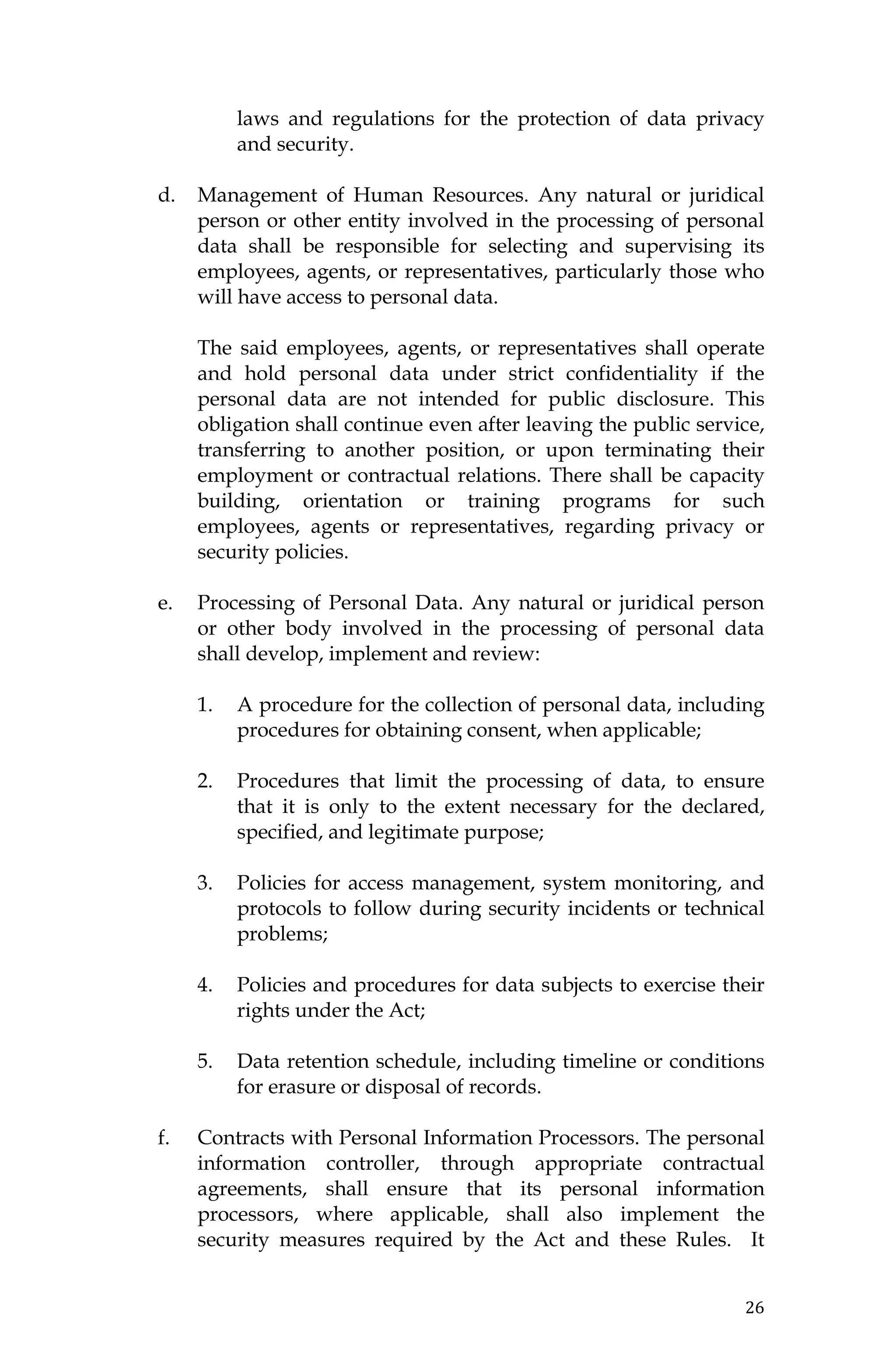 Philippine Data Privacy Act of 2012 (RA 10173) | PDF
