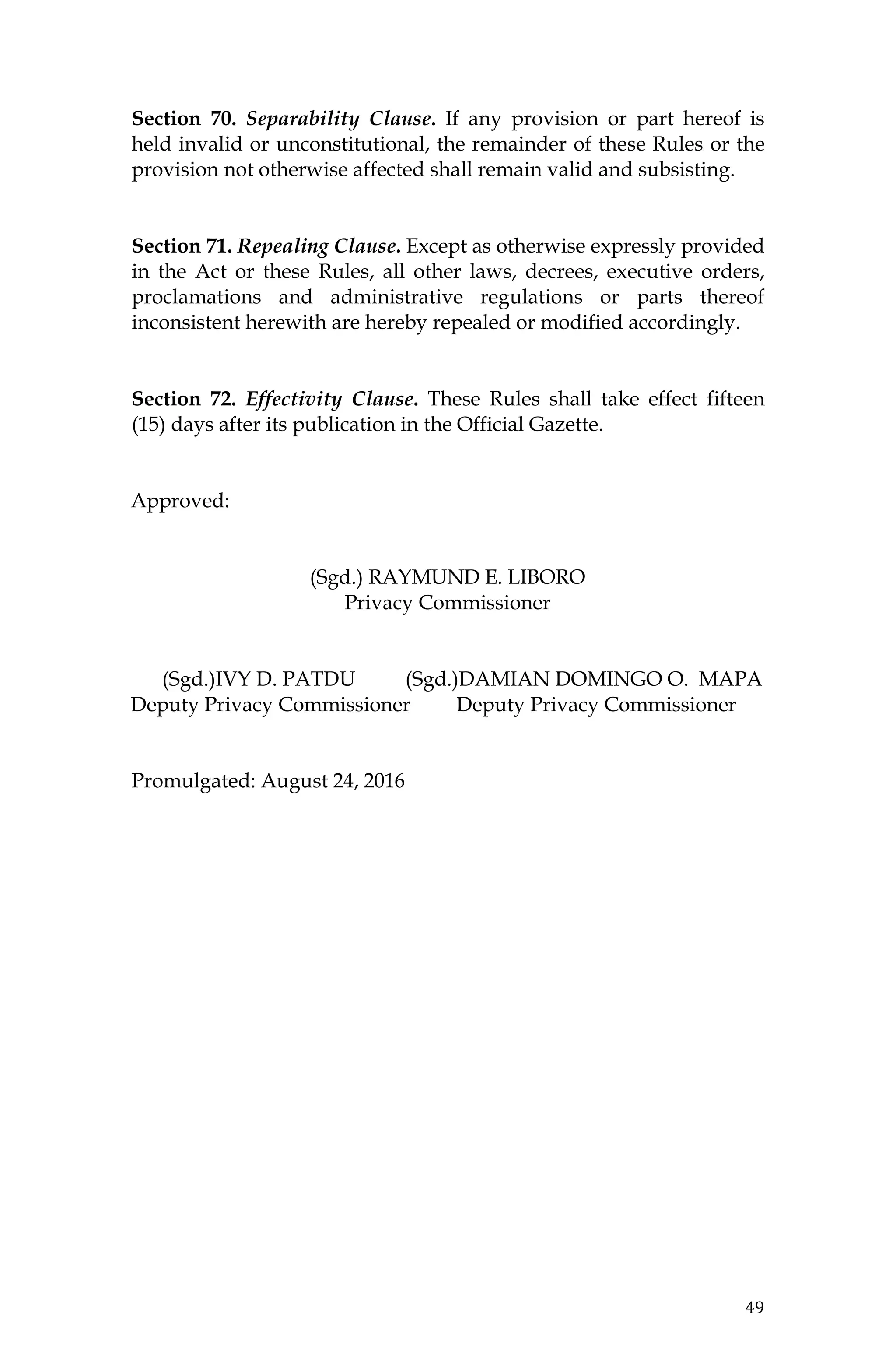 Philippine Data Privacy Act of 2012 (RA 10173) | PDF