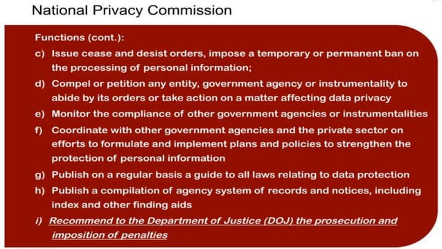 RA 10173 – DATA PRIVACY ACT OF 2012.pptx | Law