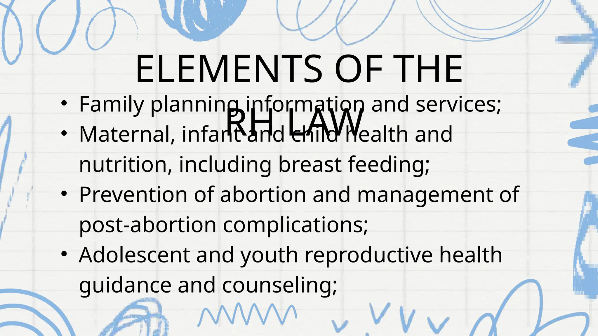 Republic Act 10354 esponsible Parenthood and Reproductive Health Law of ...