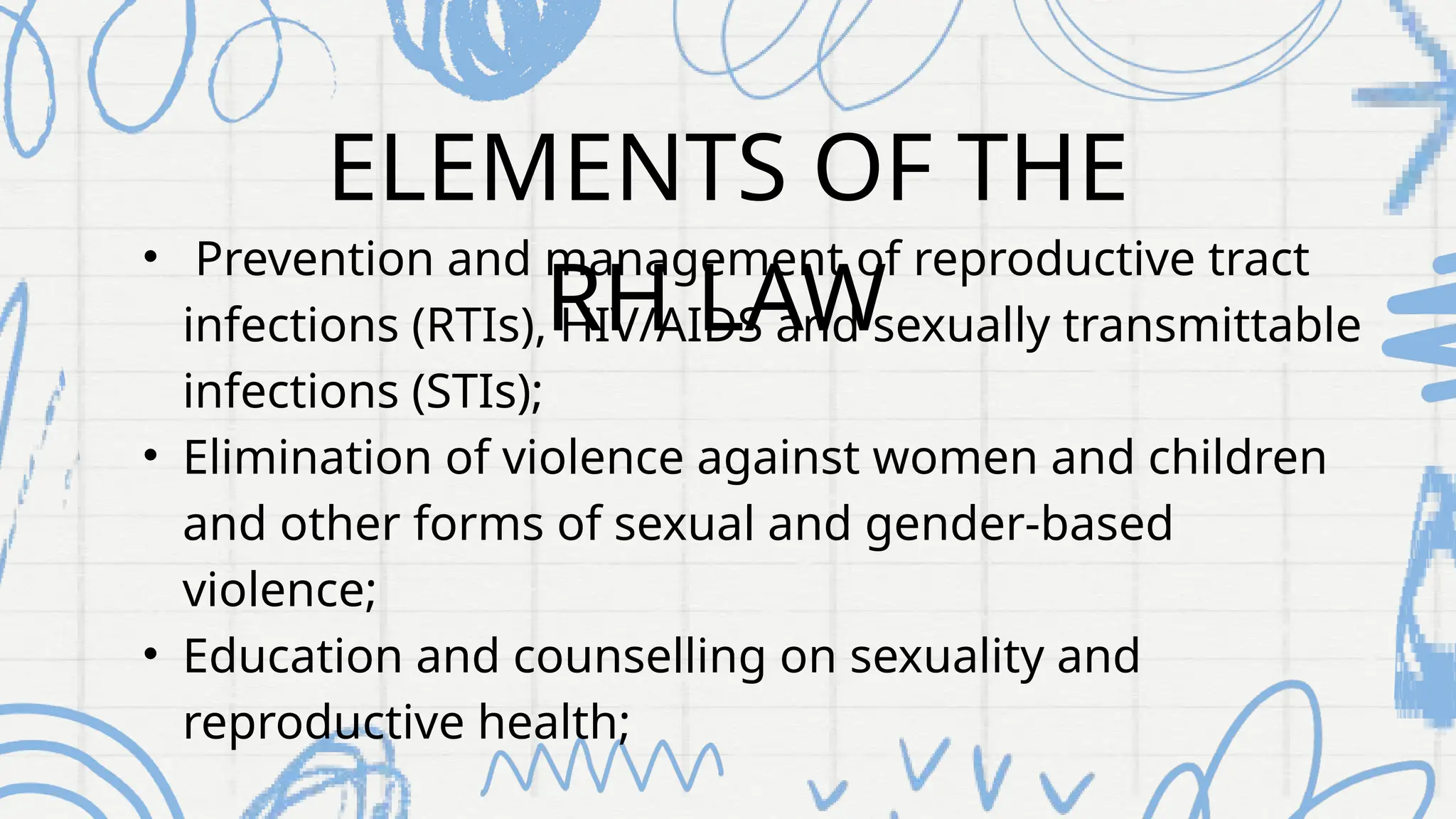Republic Act 10354 esponsible Parenthood and Reproductive Health Law of ...