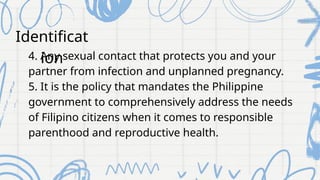 Republic Act 10354 esponsible Parenthood and Reproductive Health Law of ...