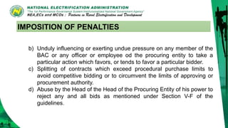 Revised Procurement Guidelines and Simplified Bidding Procedures for ...