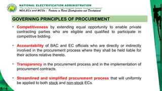 Revised Procurement Guidelines and Simplified Bidding Procedures for ...