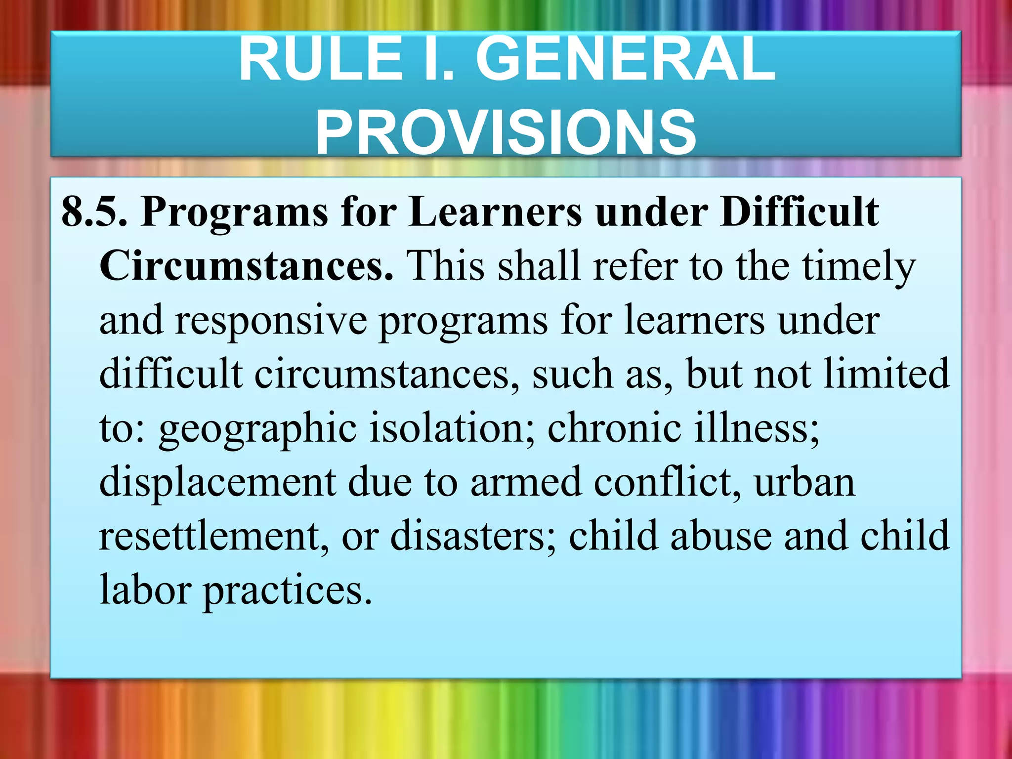 Ra 10533 The Enhance Basic Education Act of 2013 | PPTX