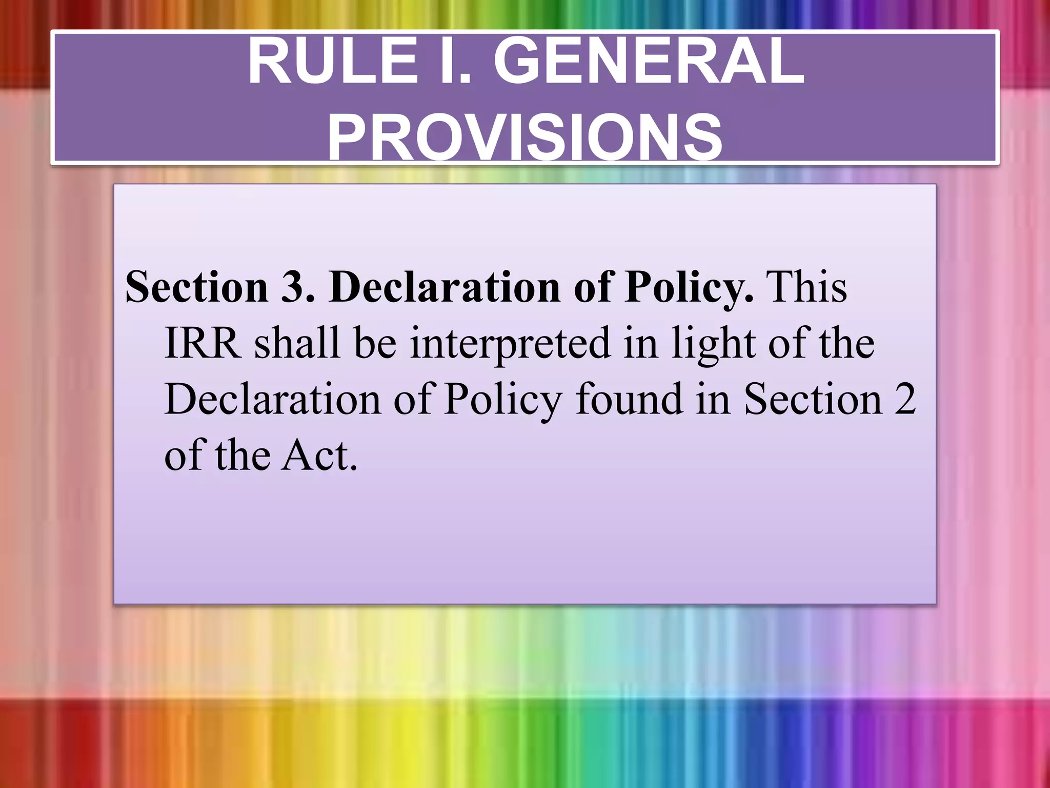 Ra 10533 The Enhance Basic Education Act of 2013 | PPTX