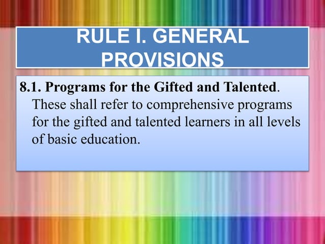Ra 10533 The Enhance Basic Education Act of 2013 | PPTX | Daycare and ...