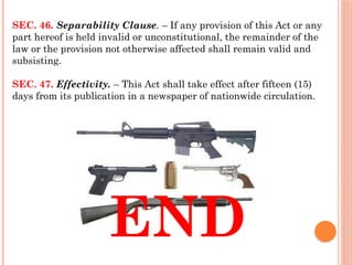 RA 10591NEW_............................. | PPTX | Arms & Ammunition ...