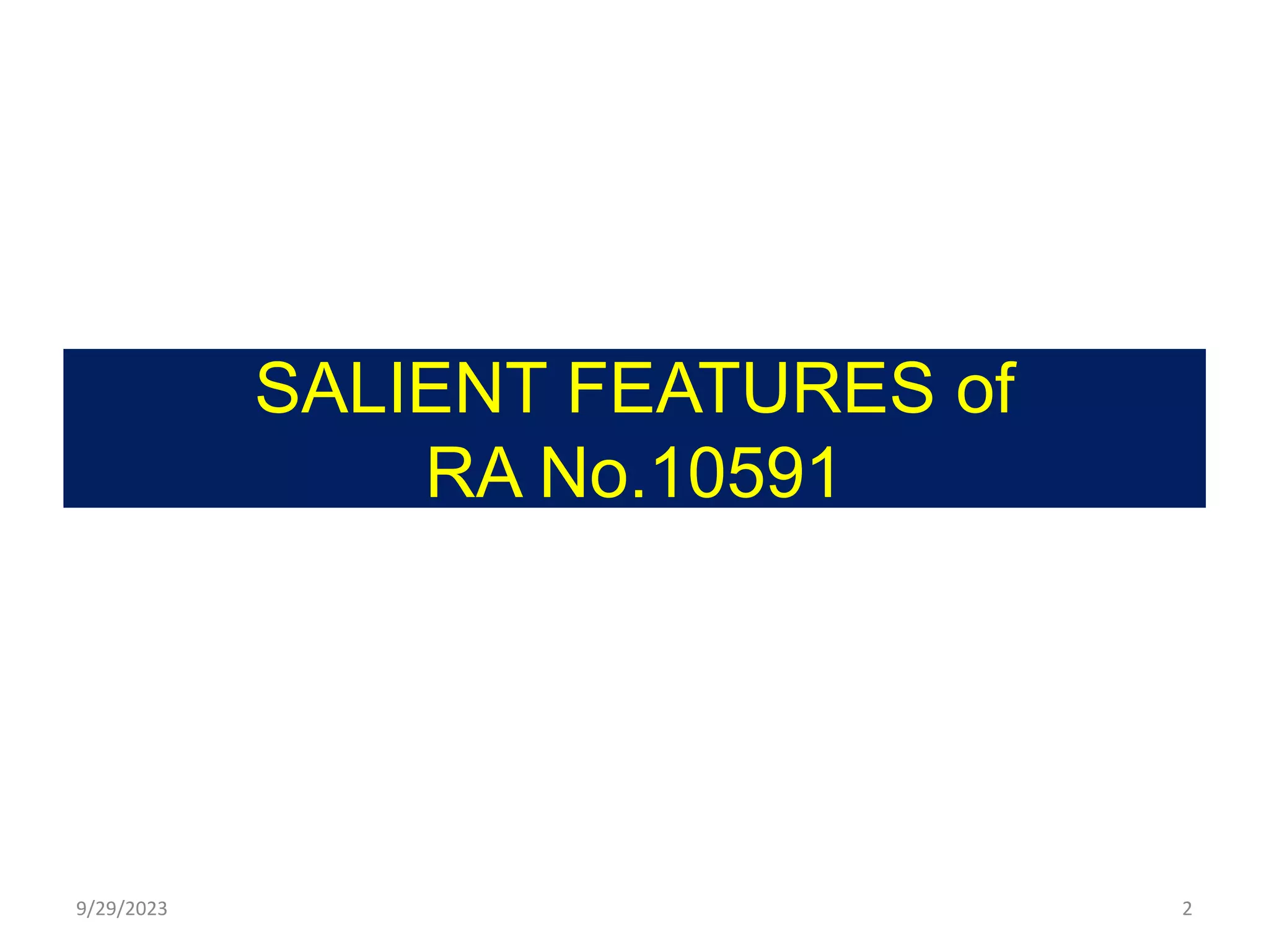 RA 10591 SALIENT FEATURES.pptx
