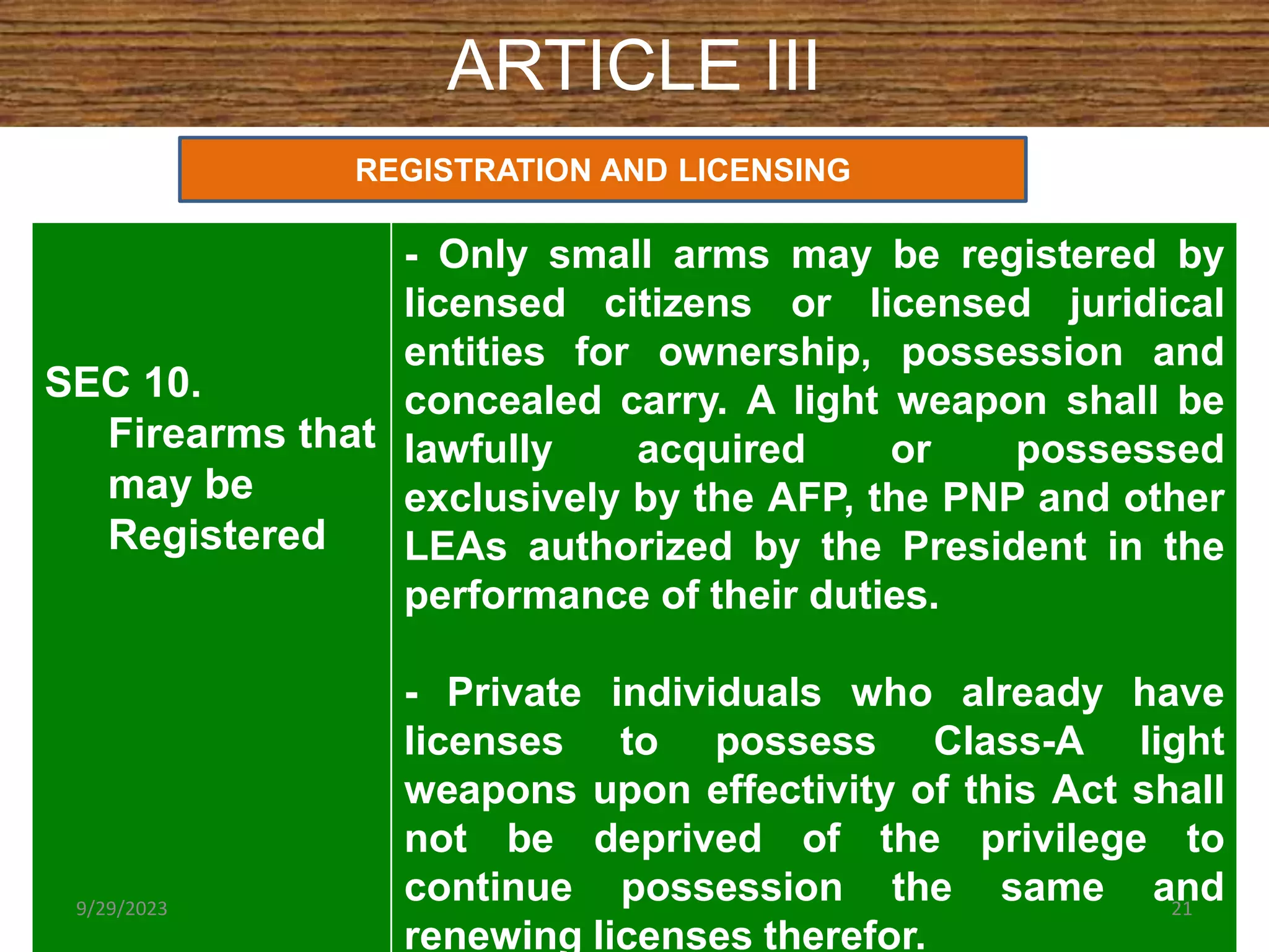 RA 10591 SALIENT FEATURES.pptx