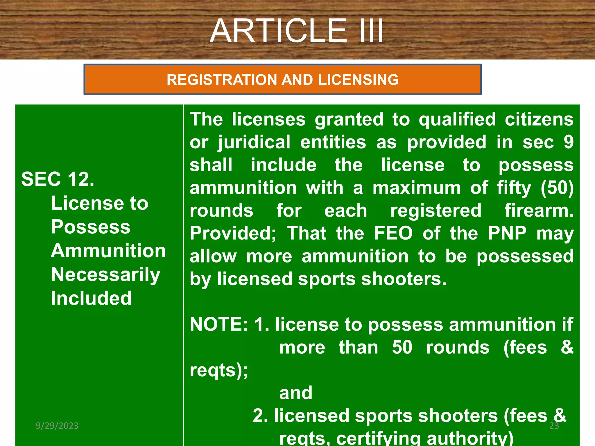 RA 10591 SALIENT FEATURES.pptx