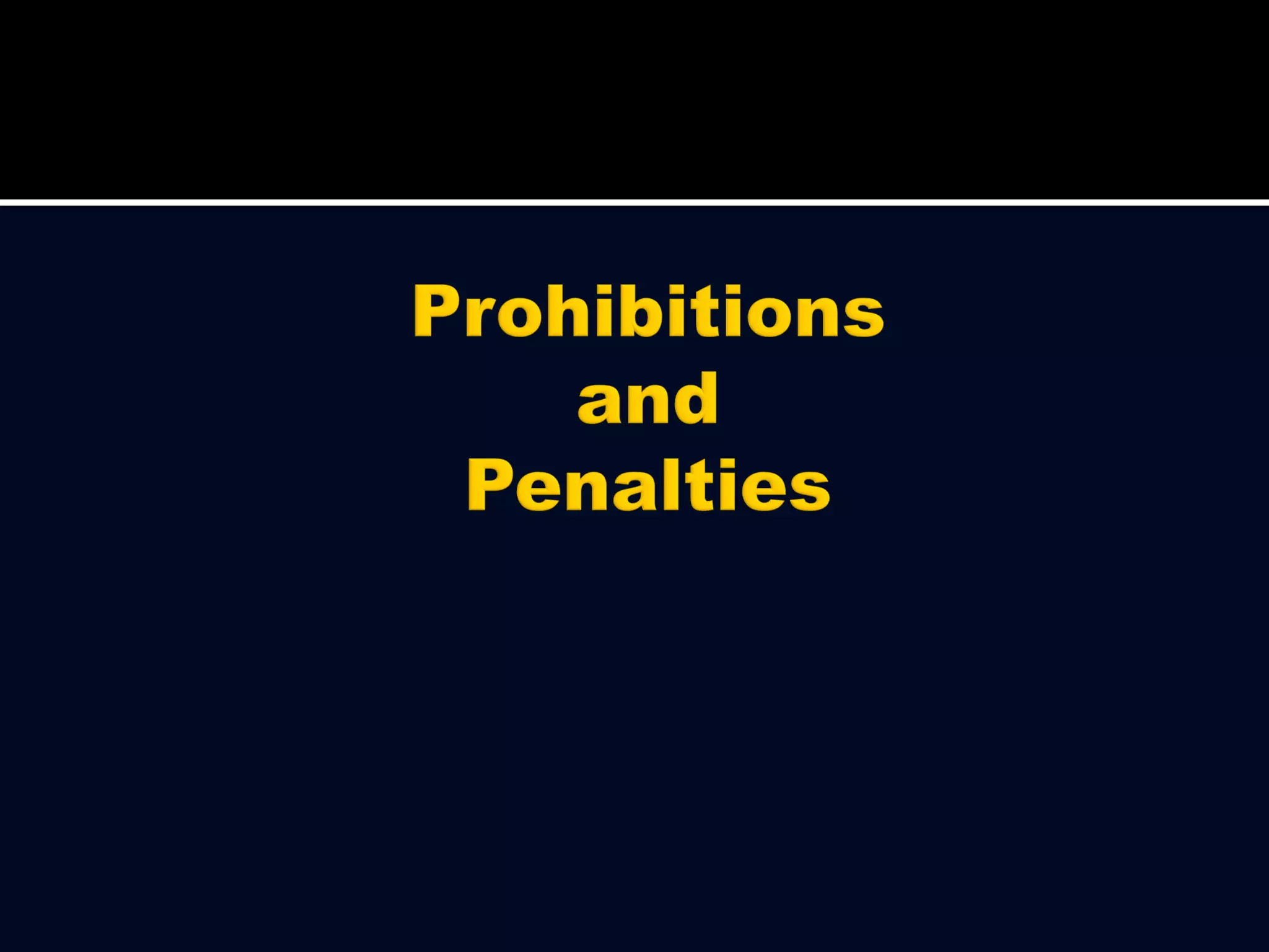Ra 10654 prohibited acts outline | PDF