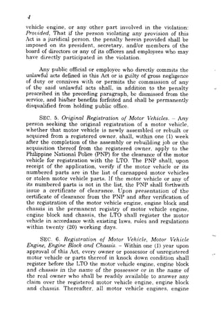 RA 10883 New Anti Carnapping Act 2016 | PDF