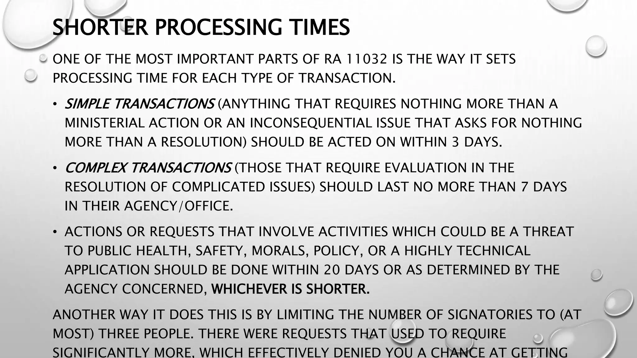 Ease of Doing Business and Efficient Government Service | PPTX