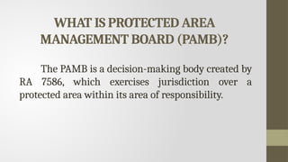 RA 11038 - PAMB PROTECTED AREA IN M.pptx