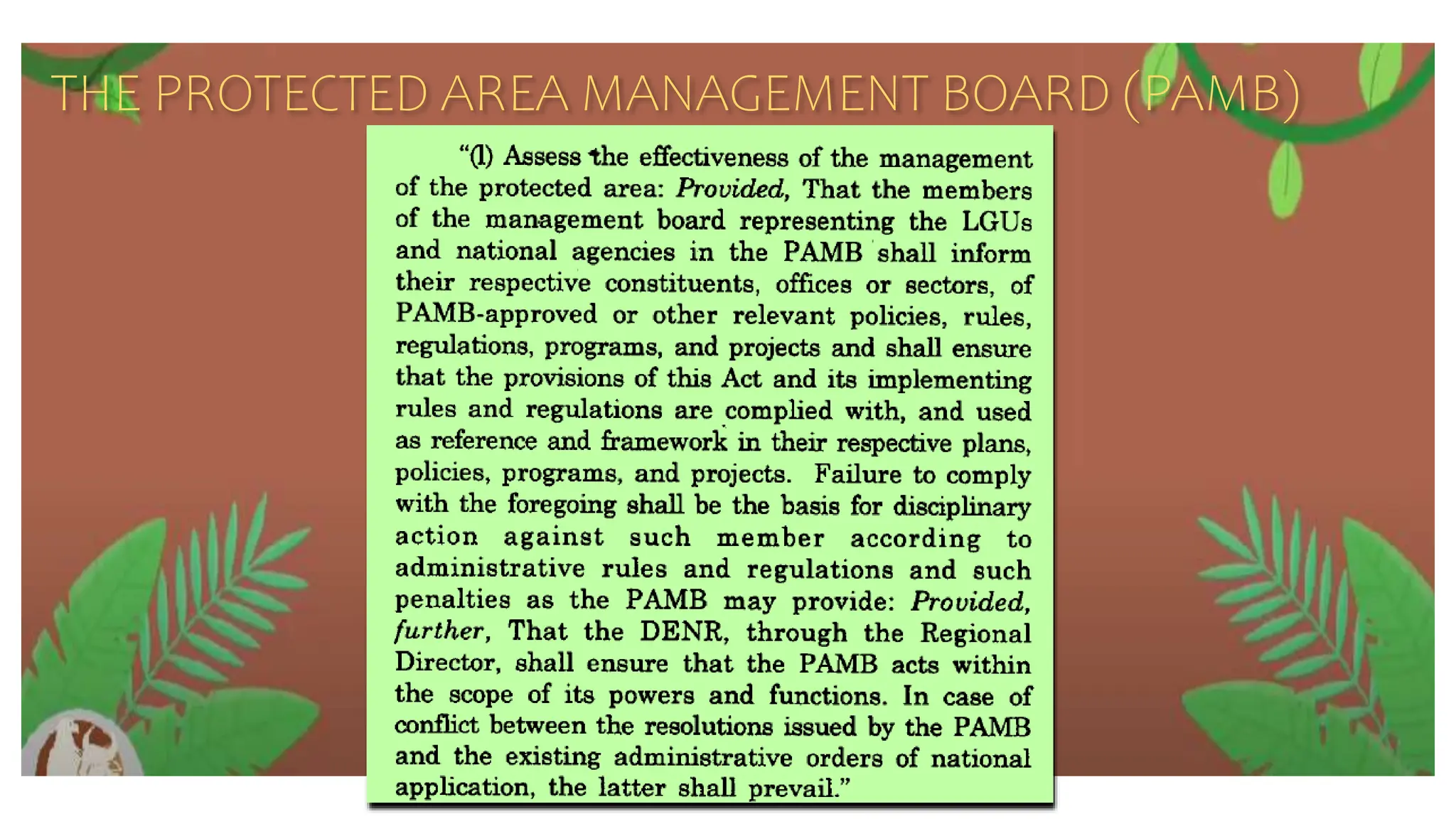 RA 11038 E-NIPAS Prohibited Acts of 2018 | PPTX