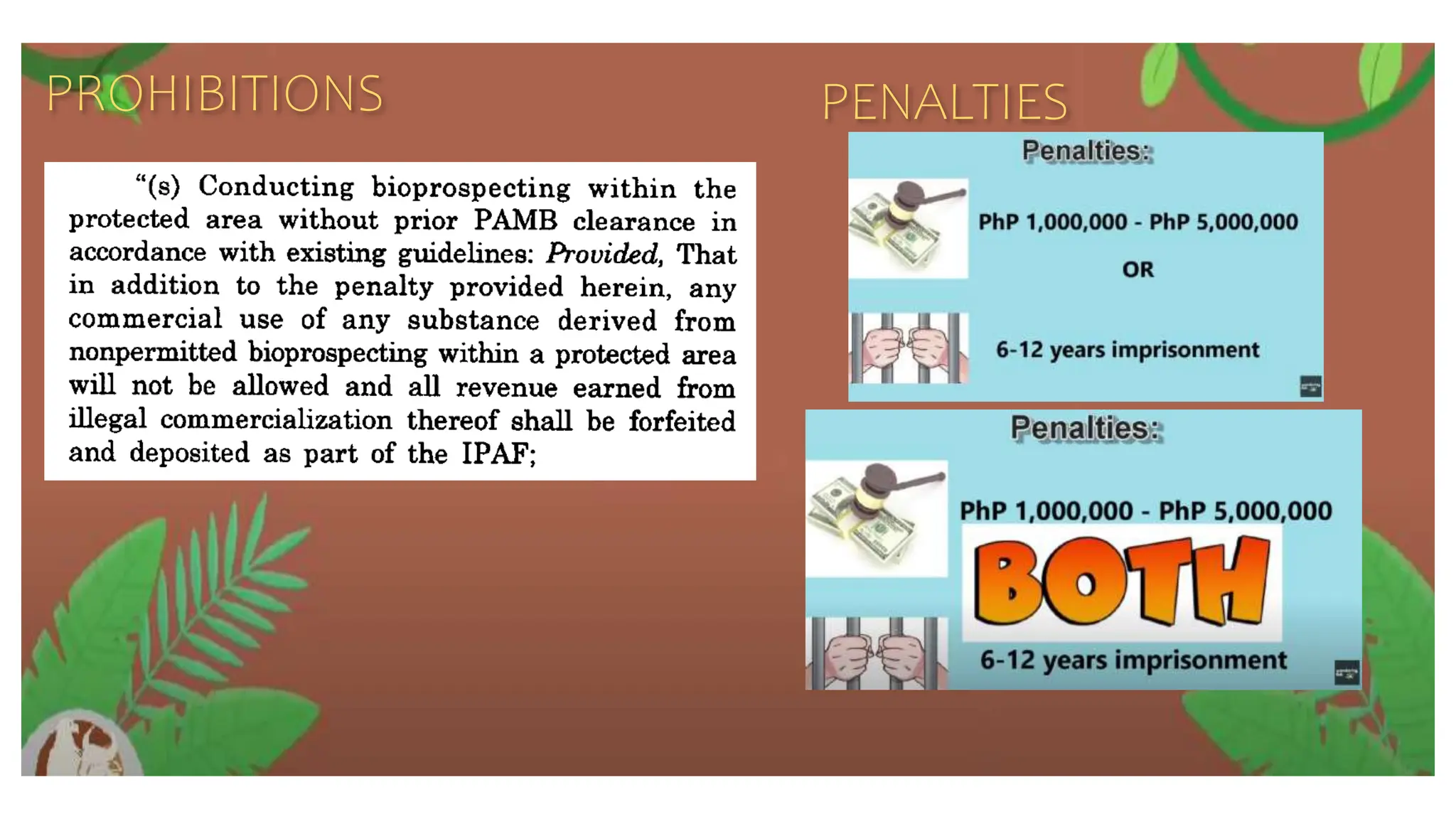 RA 11038 E-NIPAS Prohibited Acts of 2018 | PPTX