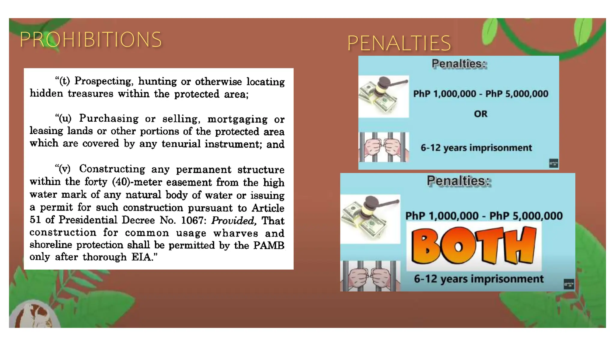 RA 11038 E-NIPAS Prohibited Acts of 2018 | PPTX