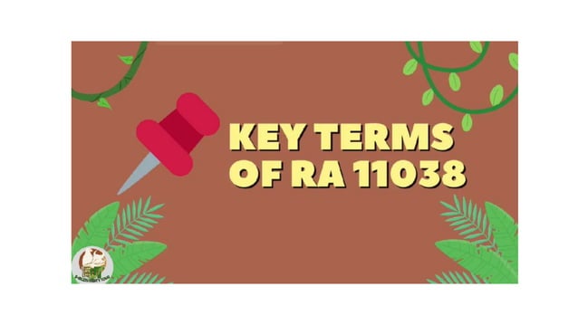 RA 11038 E-NIPAS Prohibited Acts of 2018 | PPTX