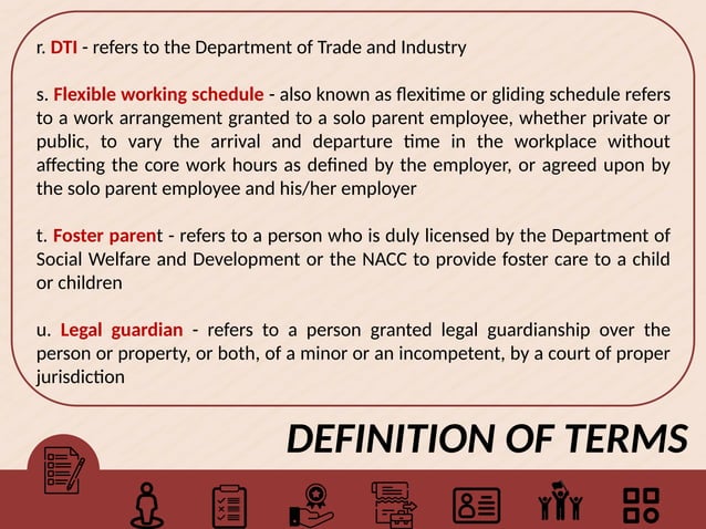 RA11861- Expanded Solo Parents' Welfare Act.pptx | Adoption and ...