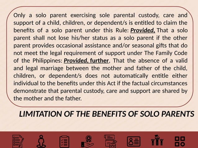 RA11861- Expanded Solo Parents' Welfare Act.pptx | Adoption and ...