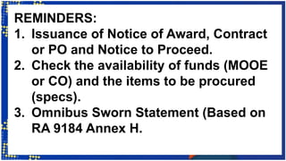 RA 12009.pptx government procurement act | PPTX