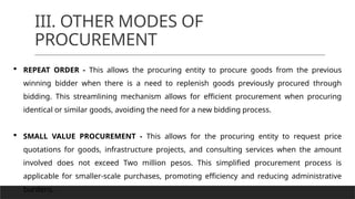 RA 12009: Amended Procurement Law SALIENT POINTS.pptx