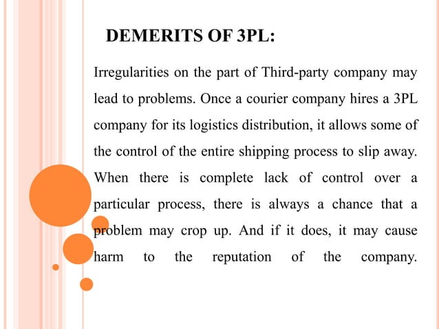Third Party Logistics | PPT | Free Download