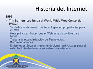 Historia internet | PPT
