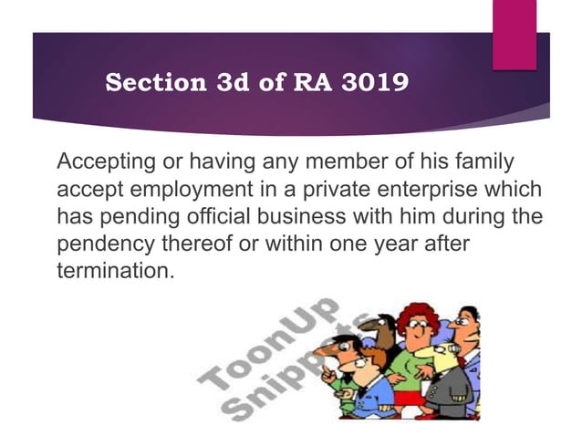 RA 3019.ppt | Crime & Harmful Acts to Individuals, Society & Human ...