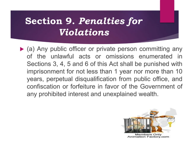 RA 3019.ppt | Crime & Harmful Acts to Individuals, Society & Human ...