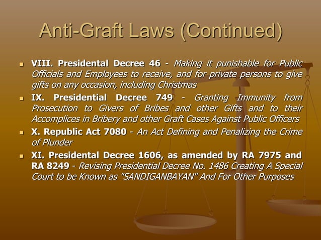 RA 3019 anti graft and corrupt practices act | PPTX | Personal Taxes ...