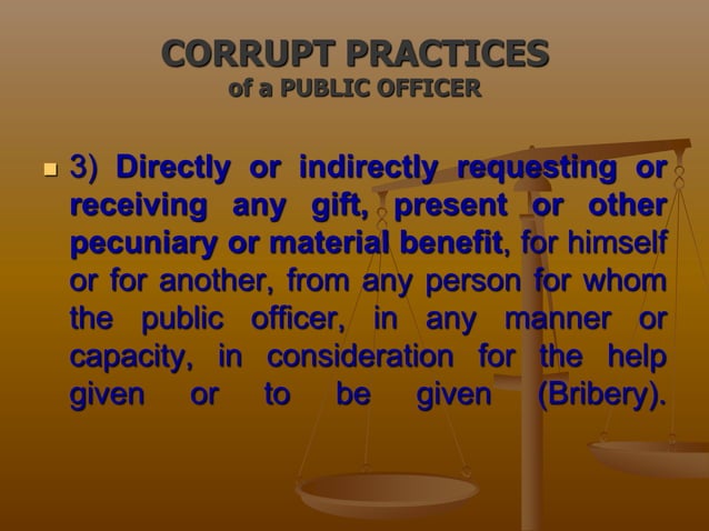RA 3019 anti graft and corrupt practices act | PPTX | Personal Taxes ...