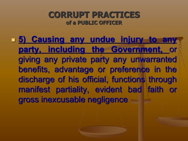 RA 3019 anti graft and corrupt practices act | PPTX | Personal Taxes ...