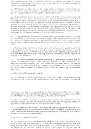 Ra 4670 magna carta for teachers | PDF