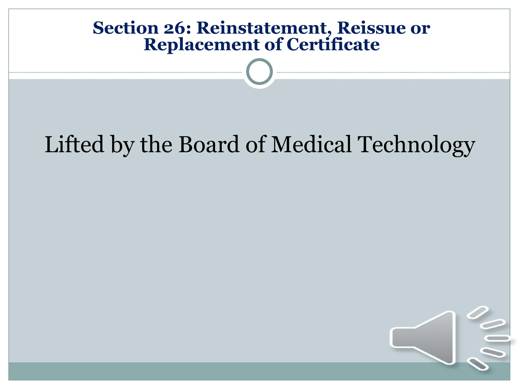 REPUBLIC ACT OF 1969: PHILIPPINE MEDICAL TECHNOLOGY ACT OF 1969 | PPT