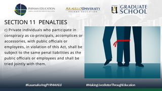 Republic Act 6713 by Ms. Elaiza B. Reyla and Maria Christine C. Quinto ...