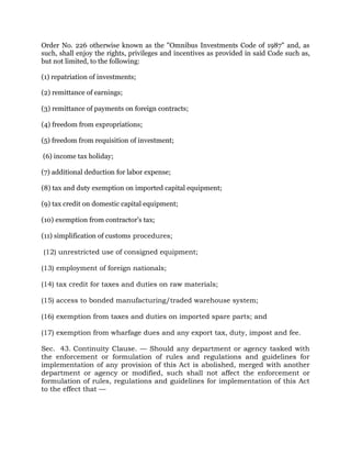 Ra 7277 magna carta for disabled persons | PDF