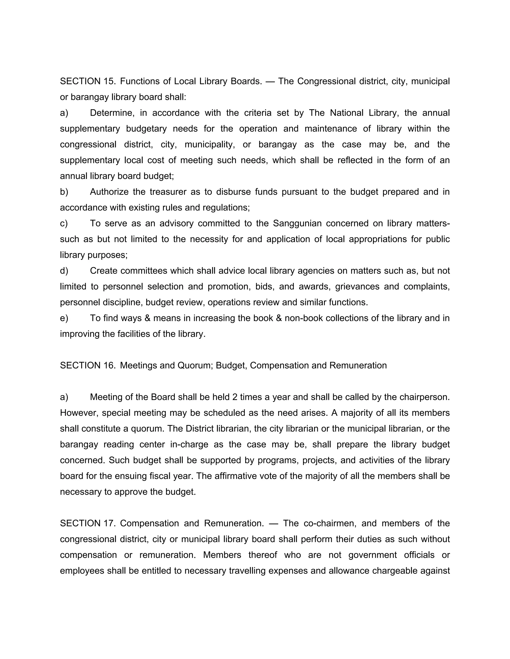 Republic Act No, 7743 and IRR: Philippine Library Law | PDF