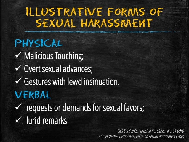 Ra 7877 Sexual Harassment Act