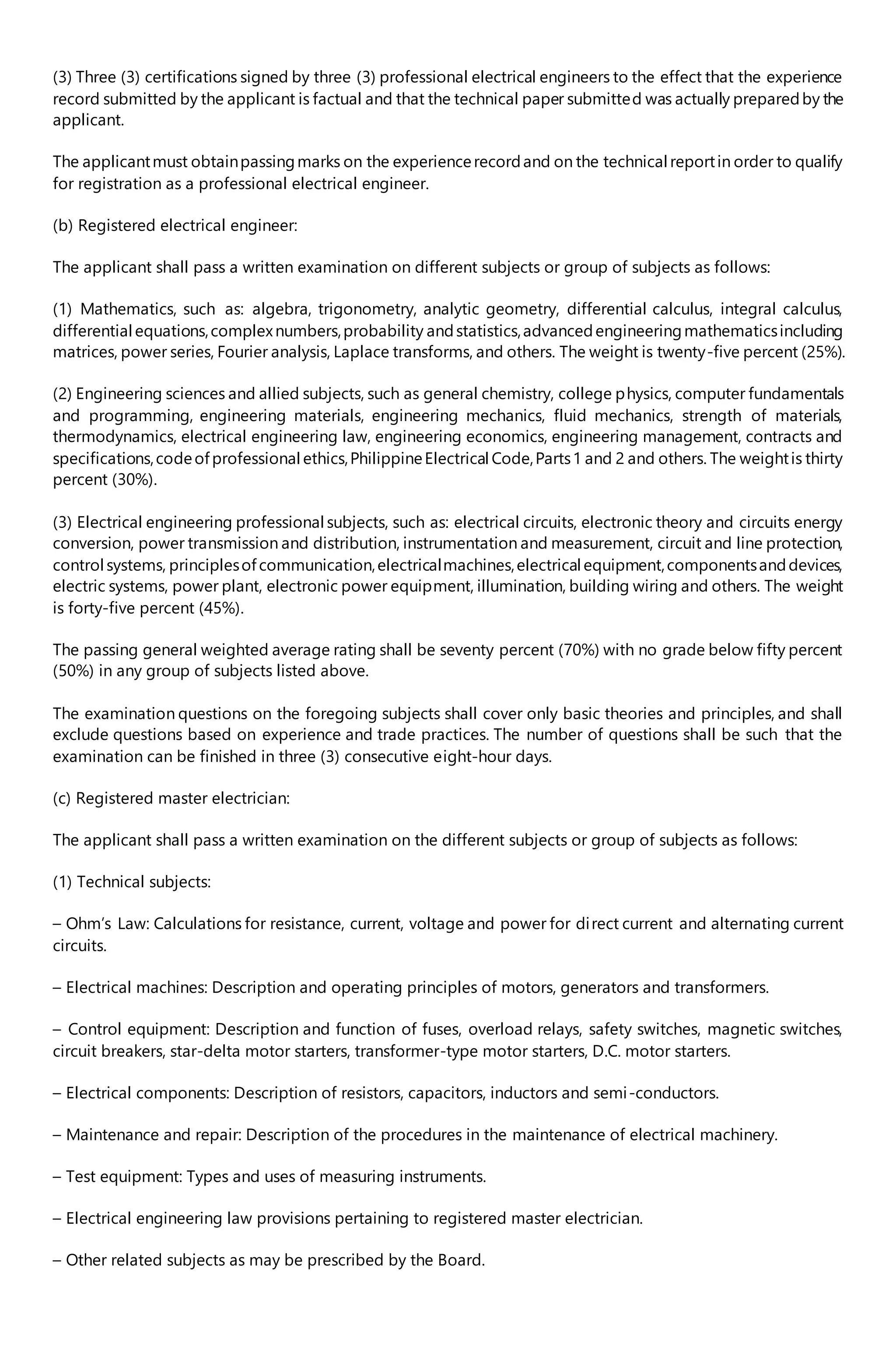 Ra 7920 the new electrical engineering law | DOCX