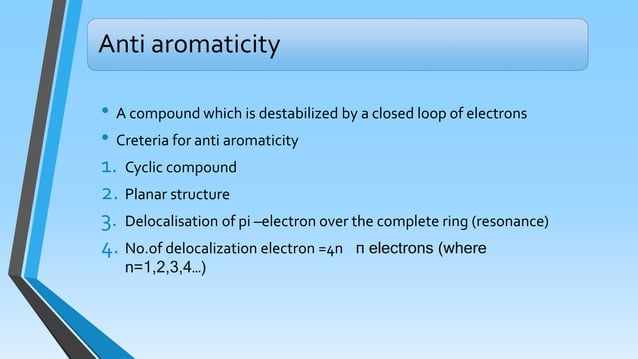 Aromaticity | PPTX | Chemistry | Science